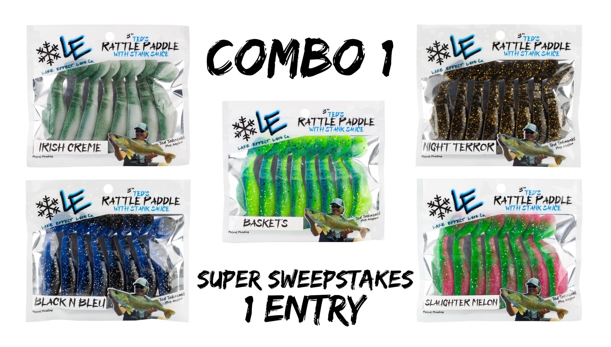 Super Sweepstakes Combo 1 – RBM Jigs / Lake Effect Lure Co.
